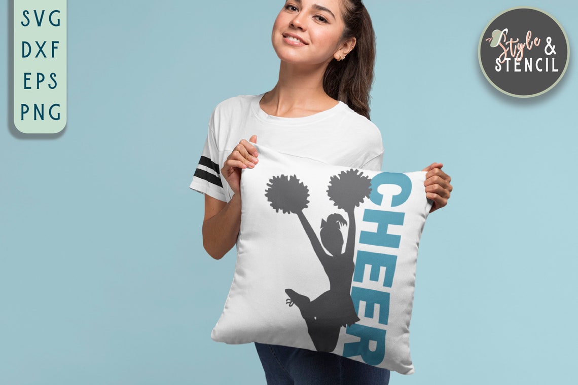 Cheer SVG Cheerleader SVG Cheer Shirts Cheer Mom SVG - Etsy