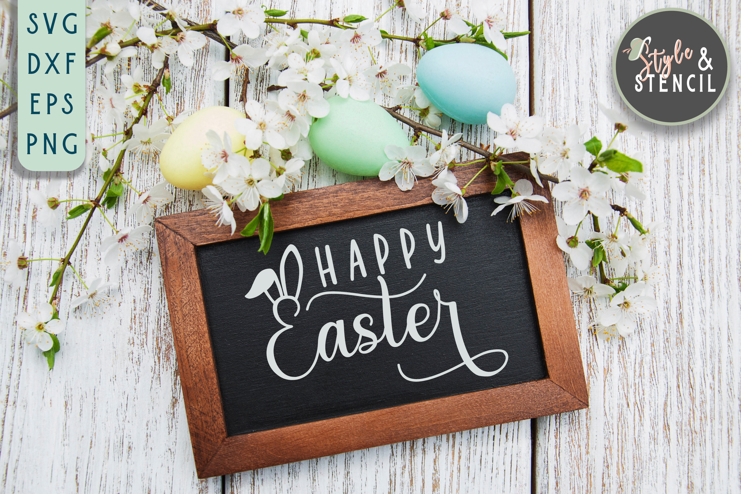Happy Easter SVG Easter SVG Easter PNG Happy Easter Sign - Etsy