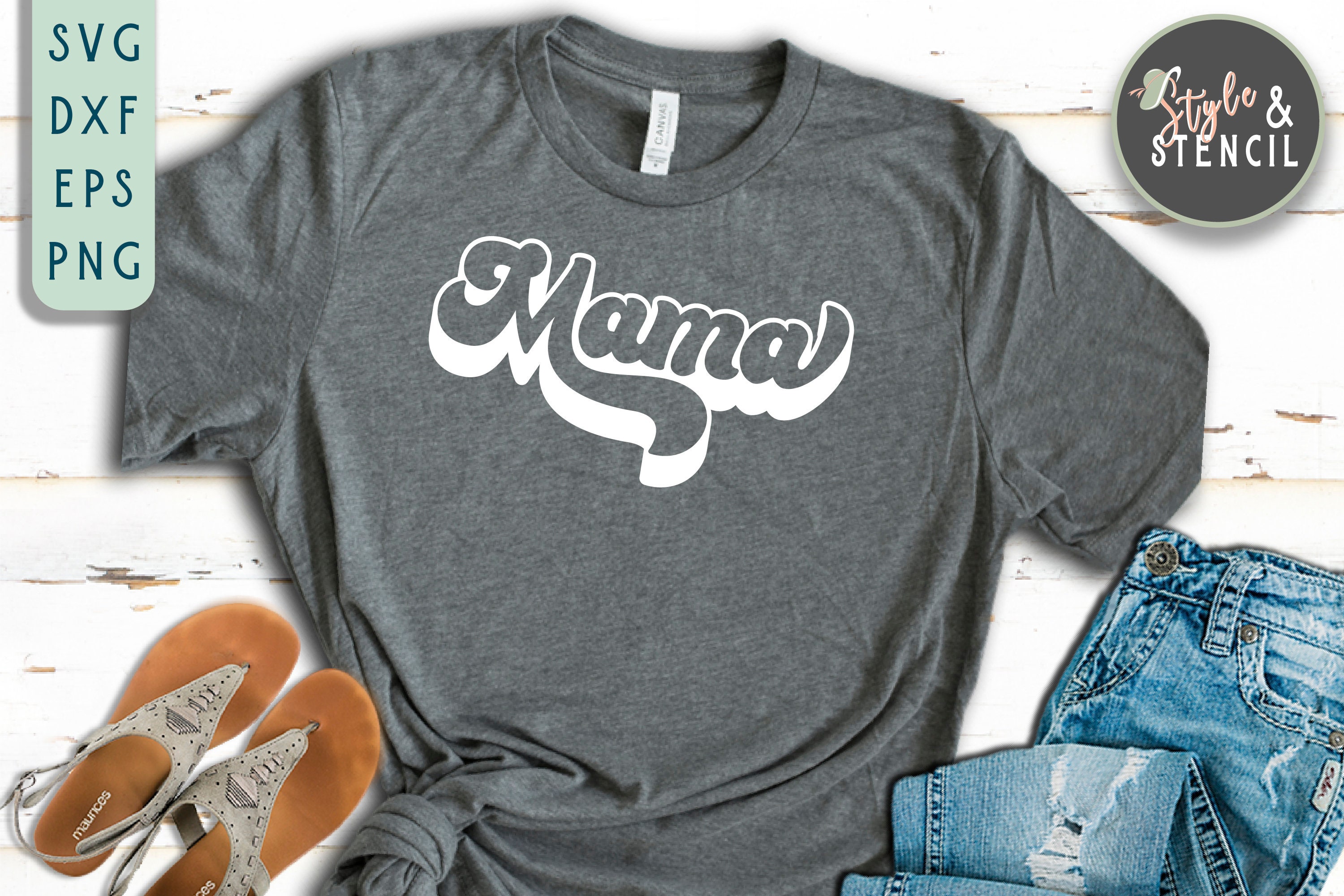 Mama Mini SVG Mama SVG Mama and Me Retro Mama SVG Mama - Etsy