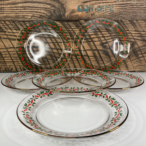 Vintage Set of Six Plates - Etsy