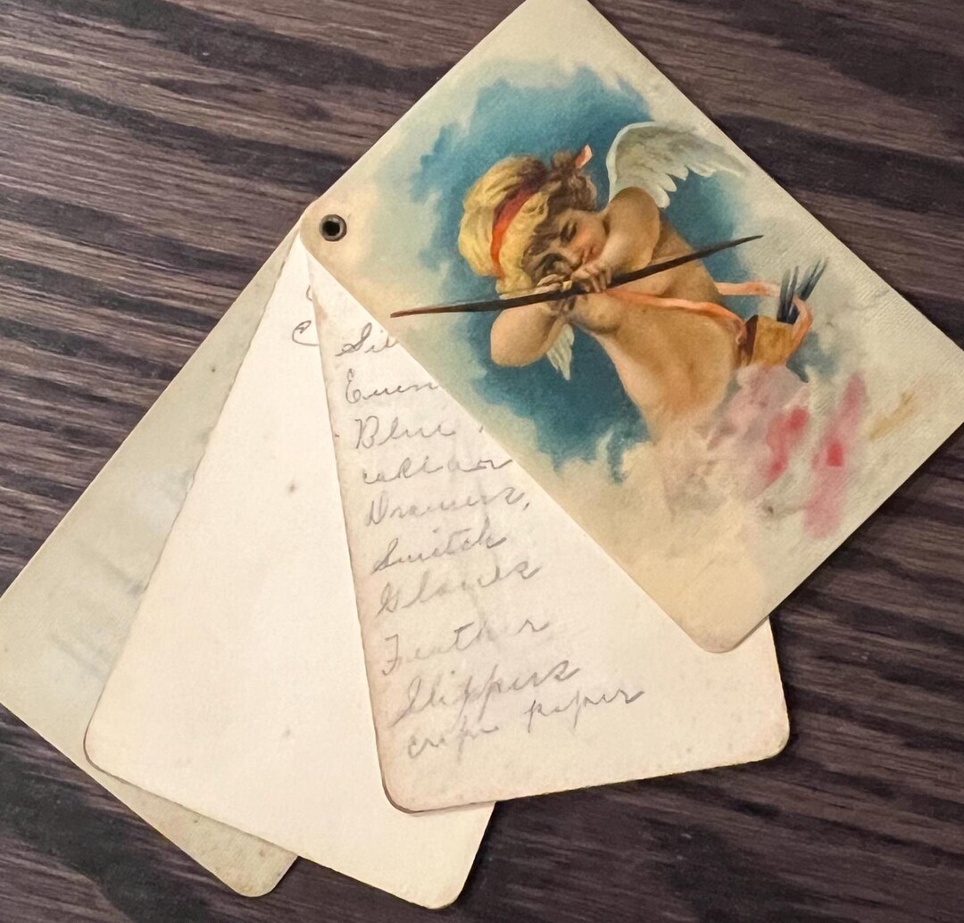 1880s-1900s Advertising Notebook - Antique Aide Memoire - Fashion ...