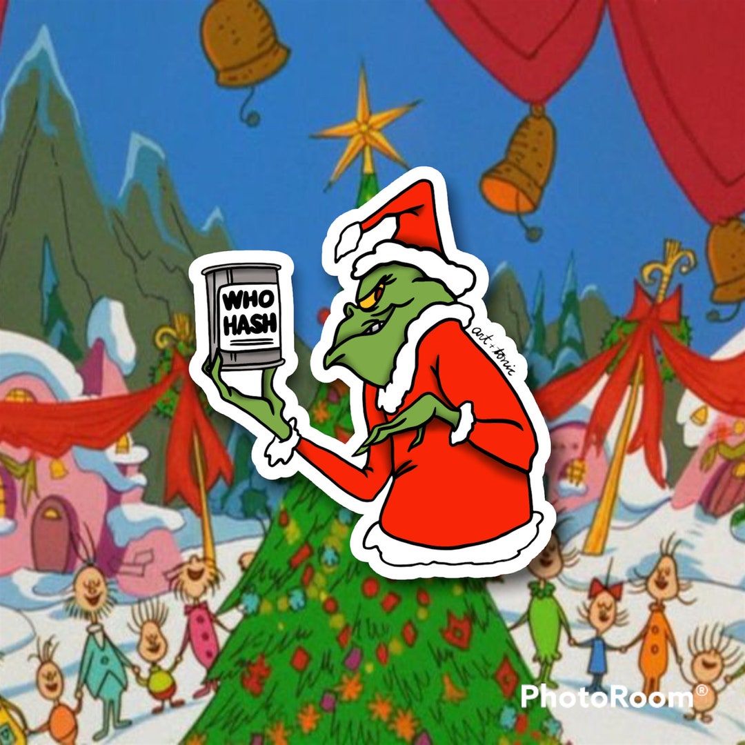 Who Hash Sticker - Etsy