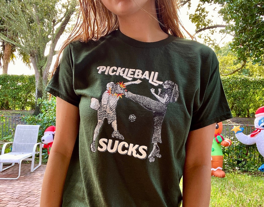 Pickleball Sucks Shirt - Etsy