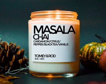 Masala Chai Candle - Etsy
