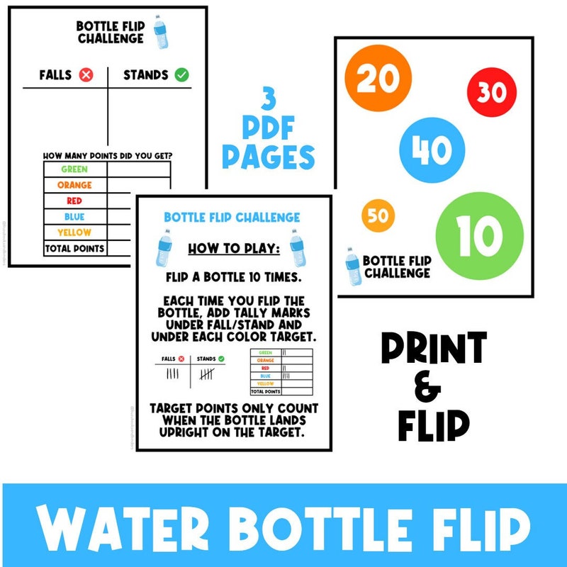 Bottle Learning Kids Game - Etsy