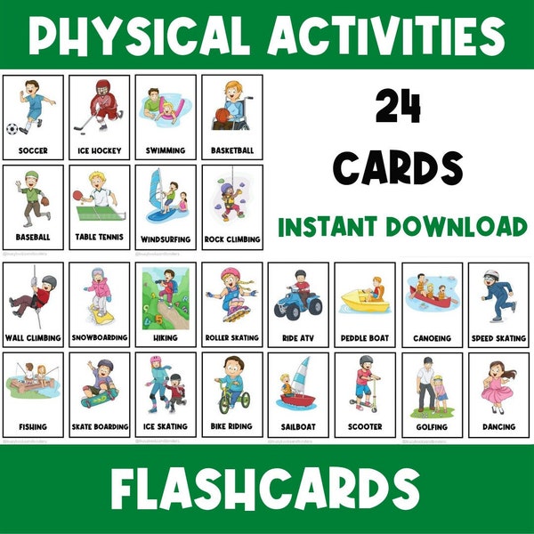 Flash Cards - Etsy