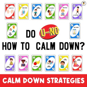 Self Regulation Emotions Calm Down Strategies Coping Skills Flashcards ...