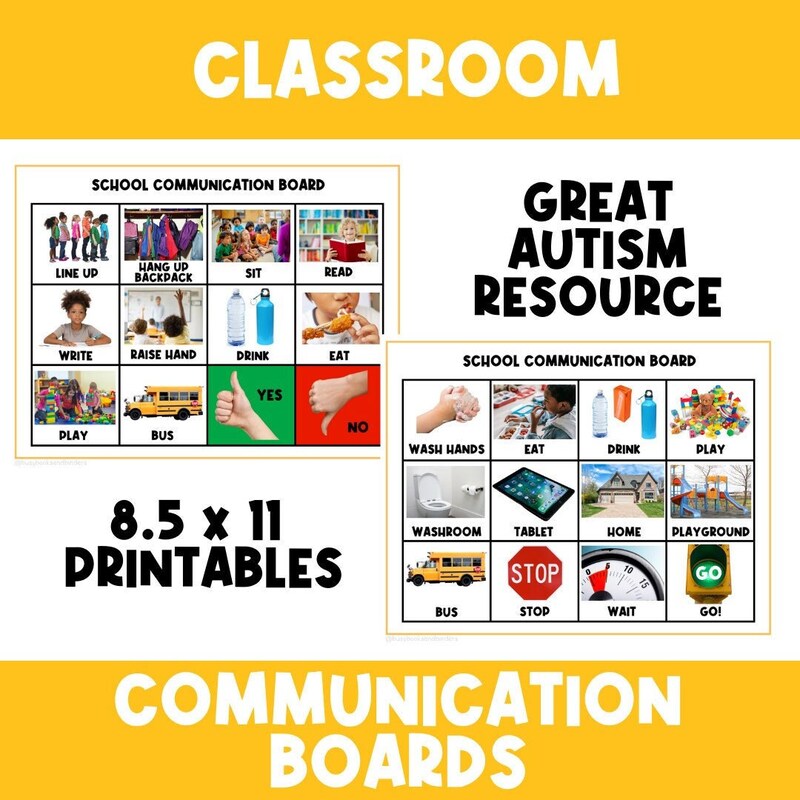 Communication Board - Etsy