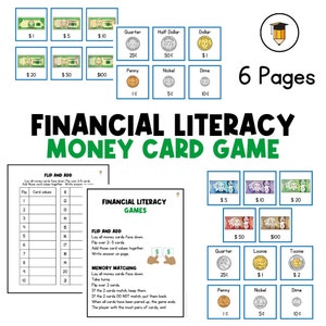 GAMES | Financial Literacy for Kids | Money | Infographic | Learn About ...