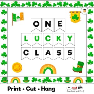 One Lucky Class Bulletin Board - Etsy