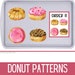 DONUT MATCHING | Valentines | Pattern Activity | Kindergarten ...