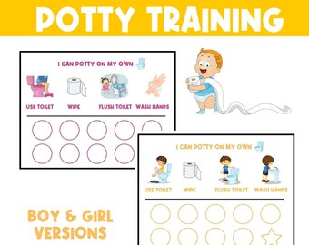 Preschool Potty Aid | Etsy