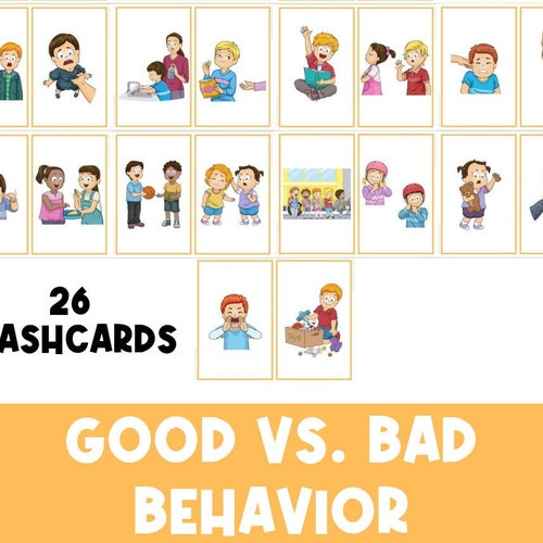 Good Vs Bad Choices Social Skills Sorting Activities - Etsy