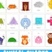 Animal Shapes Posters | Math Shapes | Animals | Classroom Posters ...