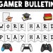GAMER Bulletin Board | Classroom Decor | Gamer Display | Printable ...