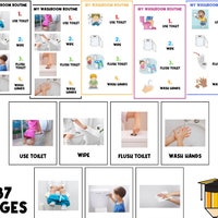 Boy Potty Training Visual I Potty Trainingi Visual Aid I Autism I ...