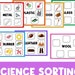 Science Sorting Worksheets Kindergarten Grade One Hot or Cold Light or ...