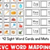 CVC Road Sight Word Mapping | Sight Word Practice | Sight Word ...