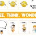 I See, I Think, I Wonder | Wonder Wall | Classroom Poster | Wall Decor ...