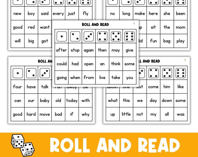 Dolch Sight Word Game Printable – Fun & Interactive Reading Center for ...
