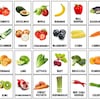 FRUITS & VEGETABLES FLASHCARDS Preschool Flash Cards Real Pictures Busy ...