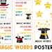 MAGIC WORDS | Classroom Poster Signs | Decor | Visual | Printable Signs ...