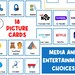1 BOARD + 18 PICTURE CARDS | First Then Board | Visual Aid | Visual ...