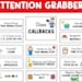 CLASS CALLBACKS | Classroom Posters | Teacher Printables | Attention ...