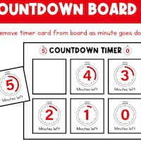 Classroom Countdown Timers for Enhanced Productivity in 1, 5, 10, 20 ...