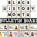Black History Posters | Bulletin Board Display | Black History Decor ...