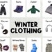 Winter Clothing Posters | Daily Routines | First Then Visual Aid ...