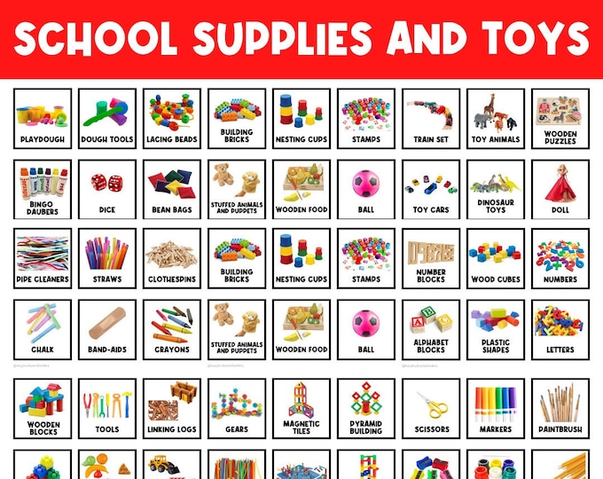 Toy Labels, Printable Labels, Toy Organization, Home Organization ...