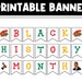 Black History Banner | Bulletin Board Display | Black History Decor ...