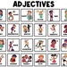 ADJECTIVES Picture Cards | Parts of Speech | Writing | Flashcards ...