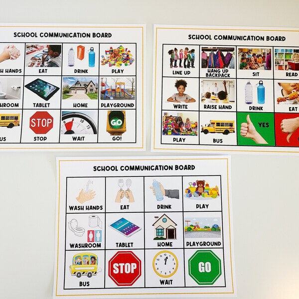 Communication Board - Etsy