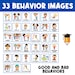 72 BEHAVIOR Picture Cards | First Then Visual Aid | Toddler | Behavior ...