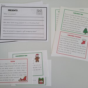 PHYSICAL COPY: Christmas Reading Comprehension | Christmas Worksheets ...