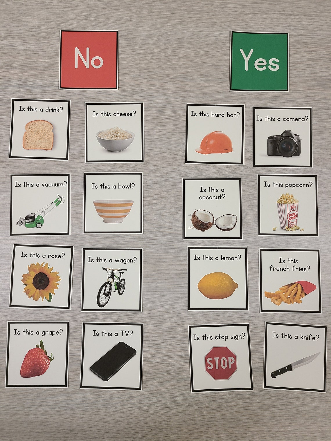 YES or NO | Sorting Cards | Questions Functions Task Cards | Speech ...