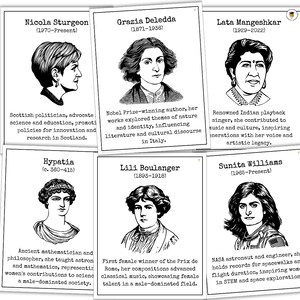 70 Women's History Posters | Herstory | Bulletin Board Display | Women ...