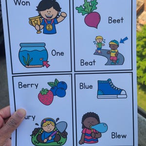 Homophones Flashcards | Vocabulary | Parts of Speech | Positional Words ...