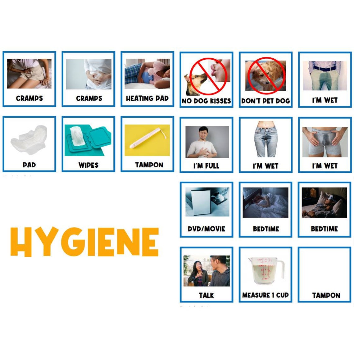 ADULT: REAL PICTURES | First Then Board | Visual Aid | Visual Schedule ...