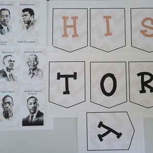 Black History Posters | Bulletin Board Display | Black History Decor ...