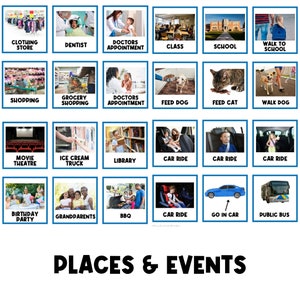 REAL PICTURES: First Then Board | Visual Aid | Visual Schedule ...