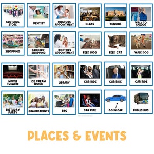 REAL PICTURES: First Then Board Visual Aid Visual Schedule - Etsy