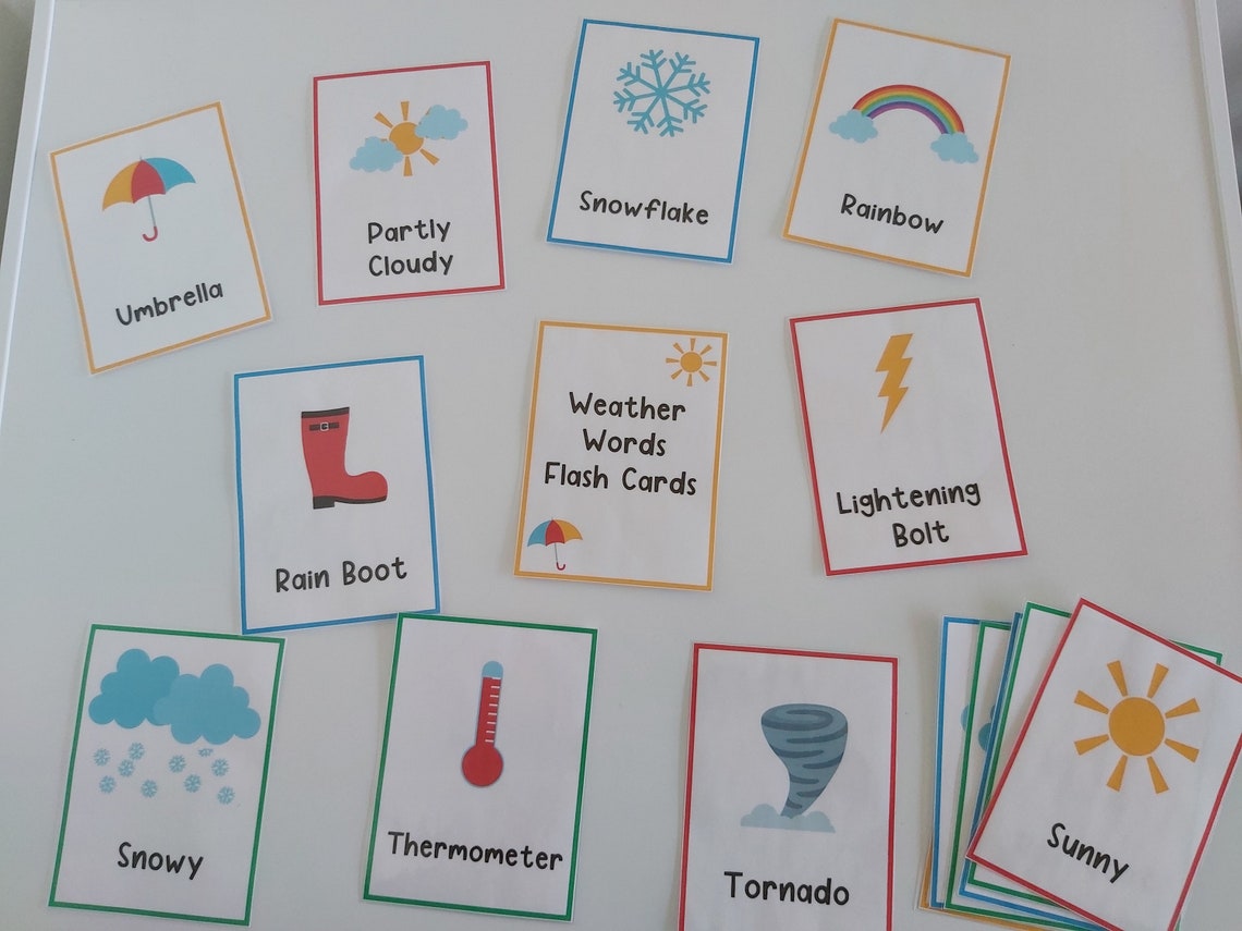 Learn About Weather | Busy Book | Weather Worksheets | Homeschool ...