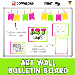 GRAFFITI ART WALL | Bulletin Board | Art Display Board | Door Decor ...