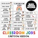 21 Classroom Jobs | Classroom Visual Task Cards | Classroom Decor ...