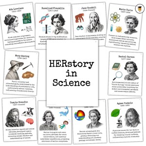Women in Science History Posters | Herstory | Bulletin Board Display ...