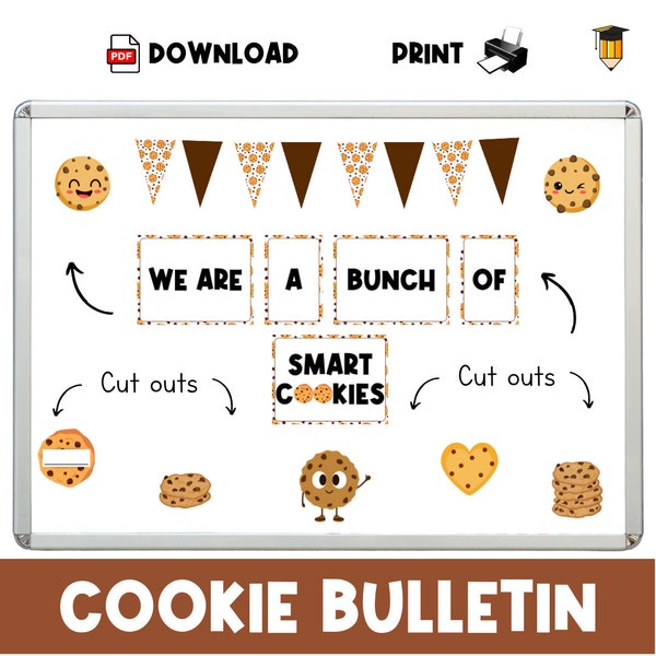 Smart Cookie Bulletin Board - Etsy