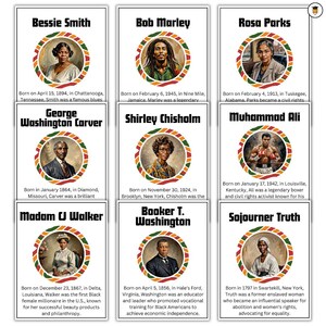 18 Black History Posters | Bulletin Board Display | Black History Decor ...